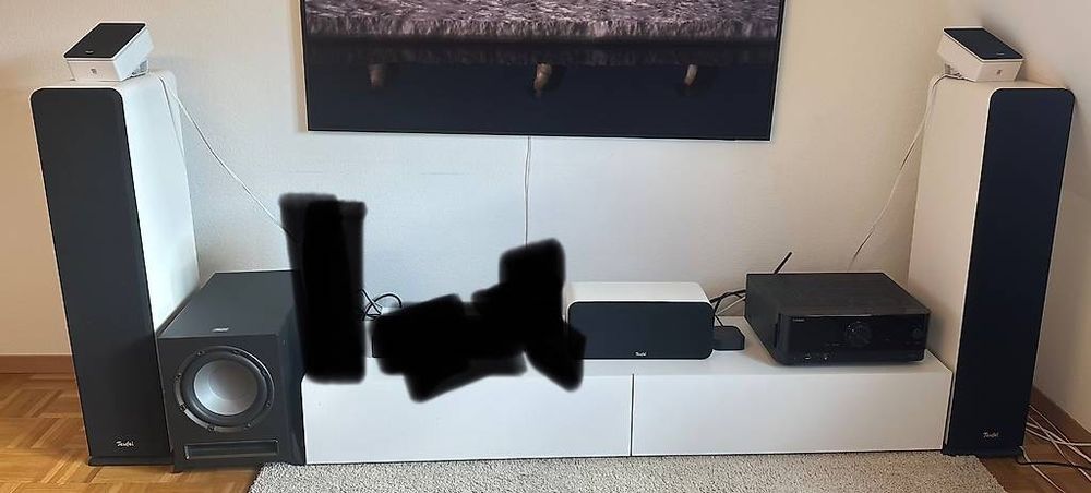 Teufel Ultima Heimkino 5.1 + Yamaha RX-V6A AV-Receiver 9 St. (Gebraucht ...