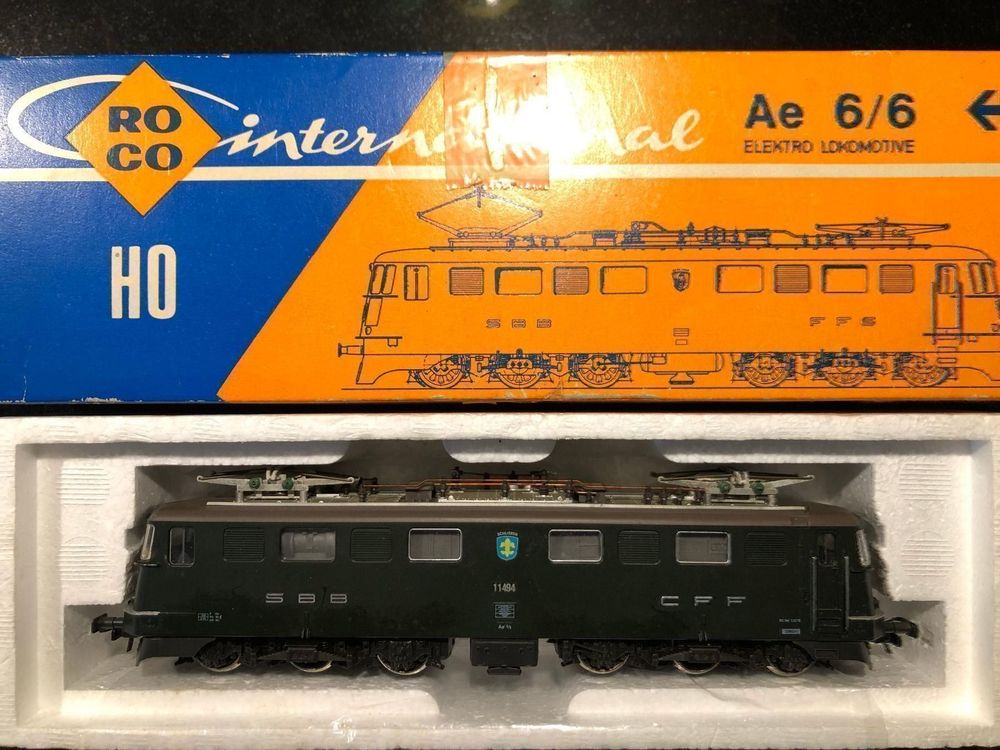 ROCO 4195 H0 SBB E-Lok Ae 6/6 Schlieren (Neu und originalverpackt) in Burgdorf für CHF 169 – mit ...
