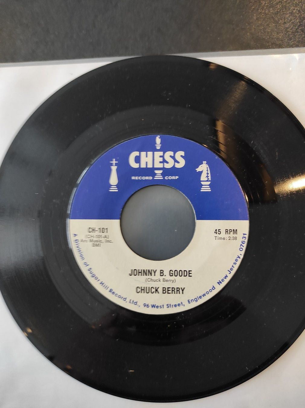 Chuck Berry - Johnny B. Goode auf Chess CH-101 (Gebraucht) in Baden für ...