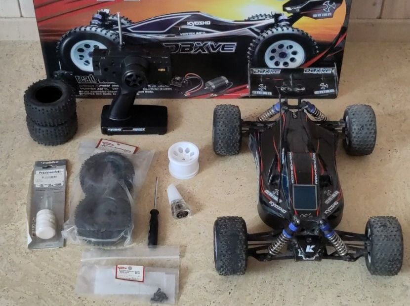 Kyosho DBX VE RC Buggy 1:10 inkl. Ersatzteile | Kaufen auf Ricardo