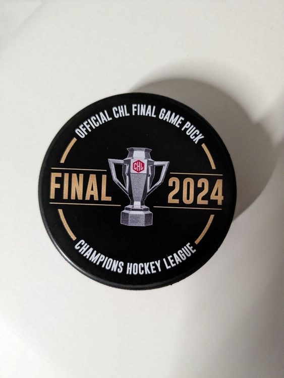 2024 CHL Final Hockey Genève Servette HC Game Puck | Kaufen auf Ricardo