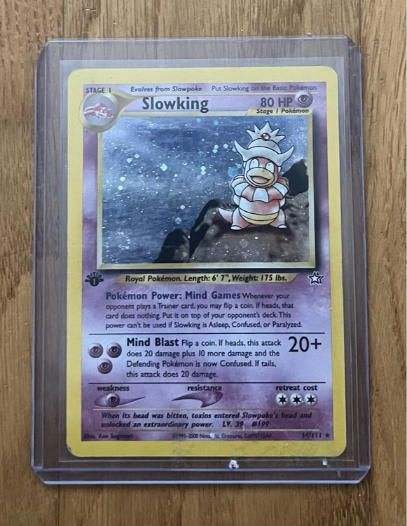 Slowking Holo First Edition Neo Genesis 2000 (Gebraucht) in Ottenbach ...