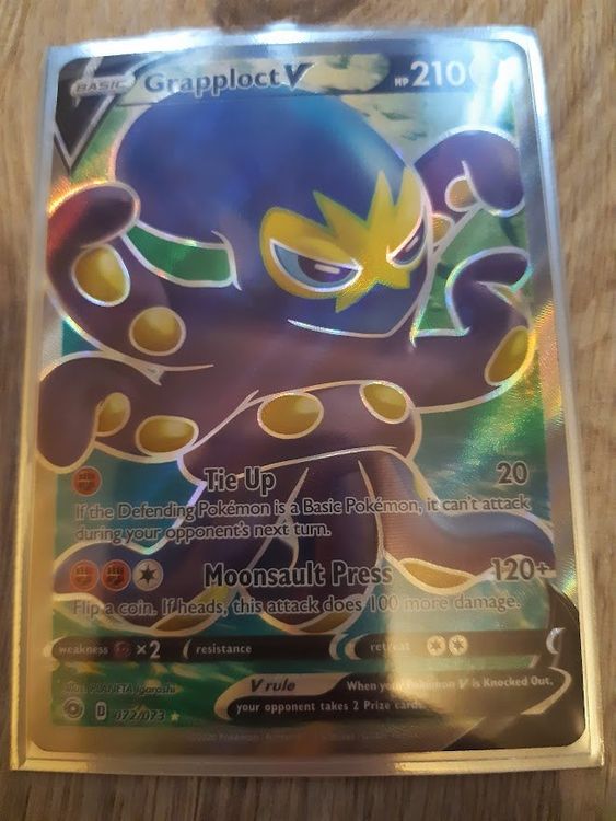 Pokemon Champion's Path #72 Grapploct V FullArt (Gebraucht) in ...