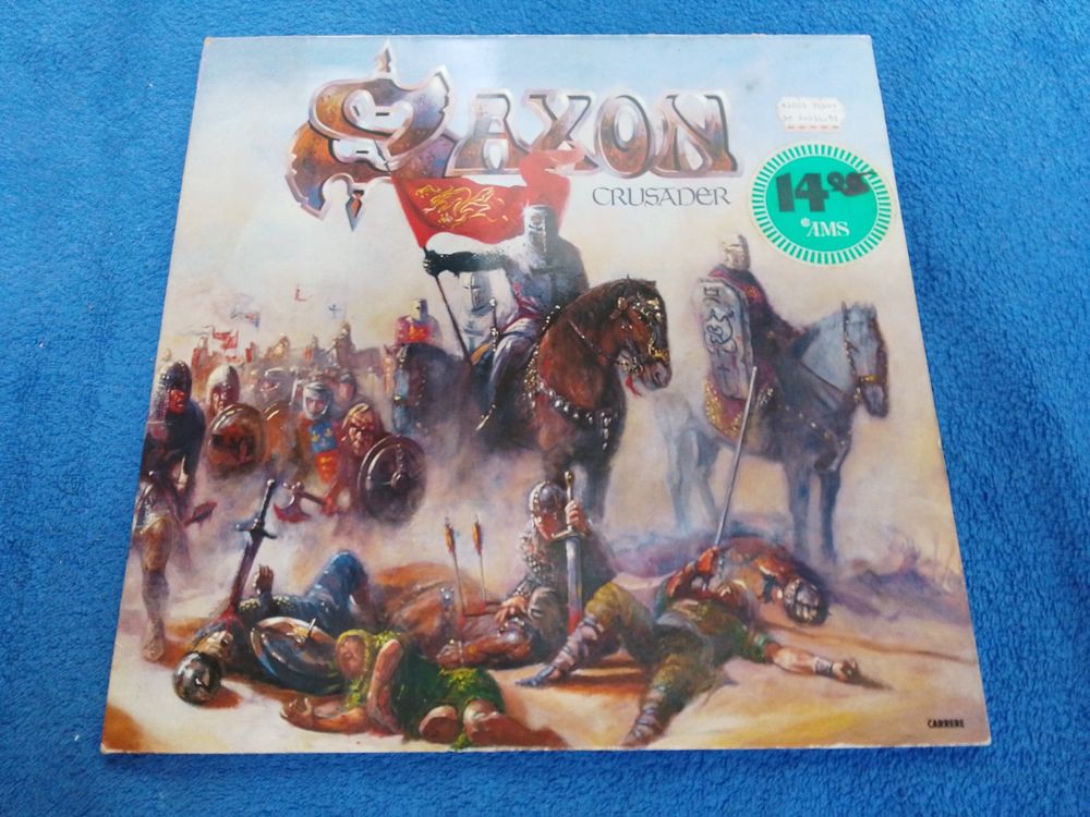 SAXON - crusader 12" VG+ first press +FOC carrere (Gebraucht) in Schaan ...