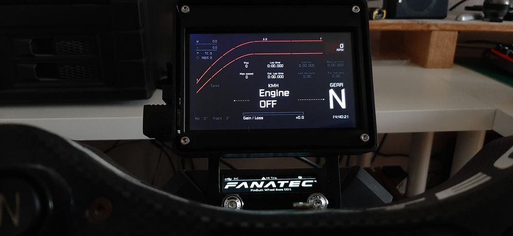 Dashboard für Simracing. Fanatec Iracing Sim Racing | Kaufen auf Ricardo