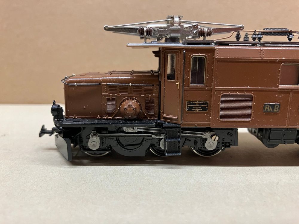 Bemo 1255 122 RhB Ge 6/6 I 413 "Krokodil", H0m Analog (Gebraucht) in ...