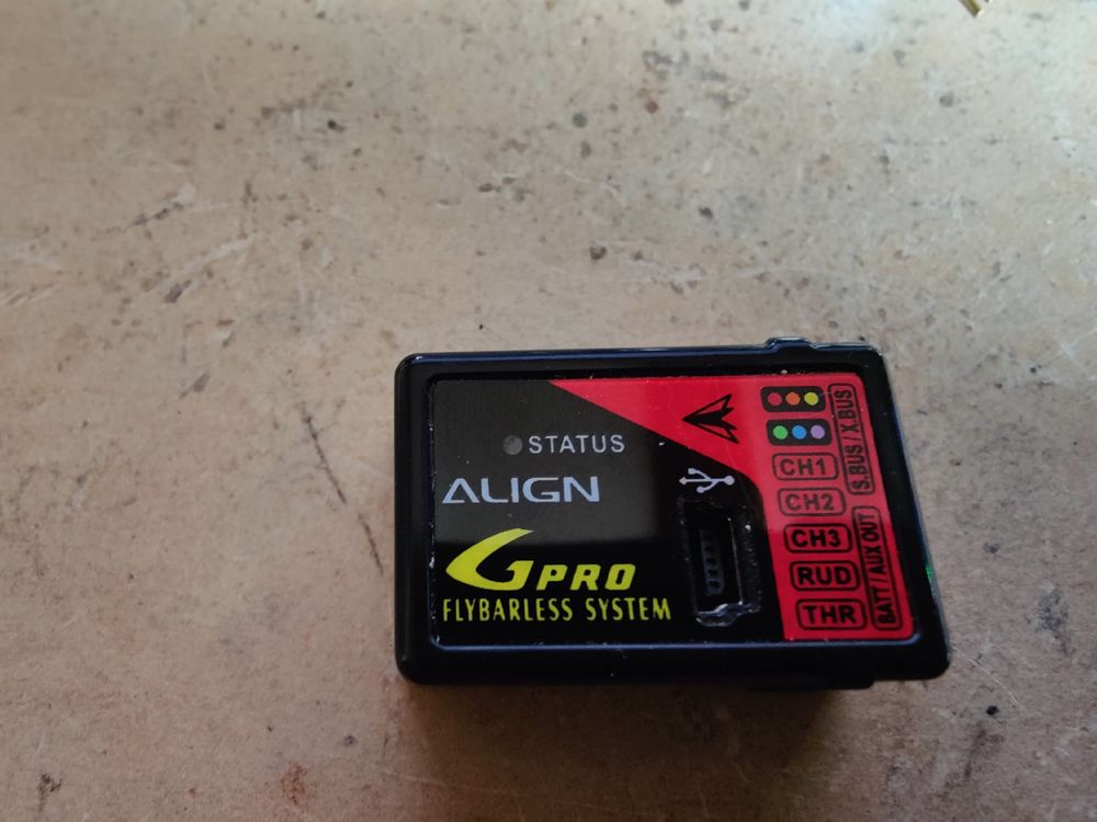 Align GPRO Flybarless System (Neu (gemäss Beschreibung)) in Grünen für CHF 10 – mit Lieferung ...