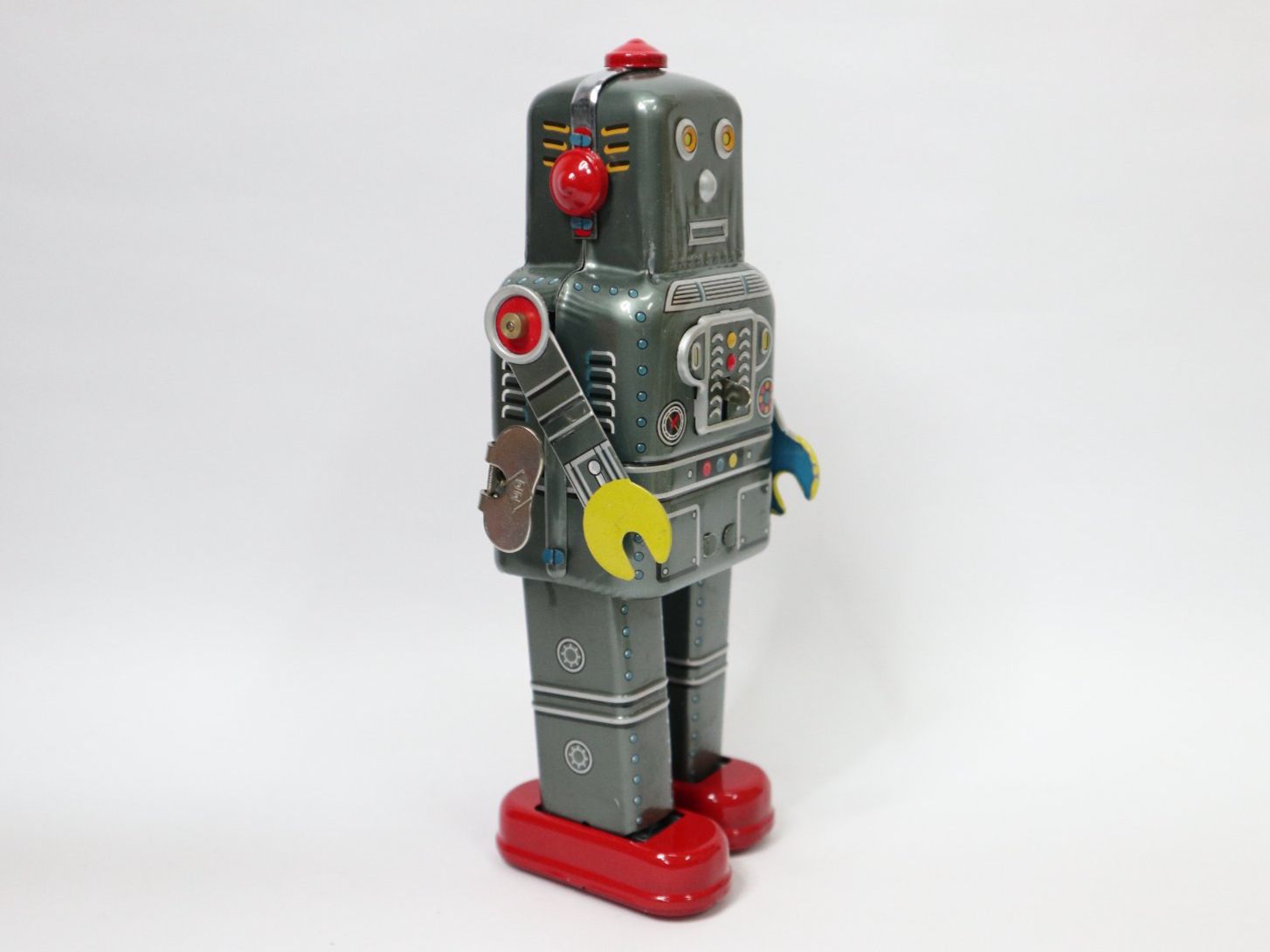 Roboter Mechanical Walking Space Man zum aufziehen (Neu (gemäss ...