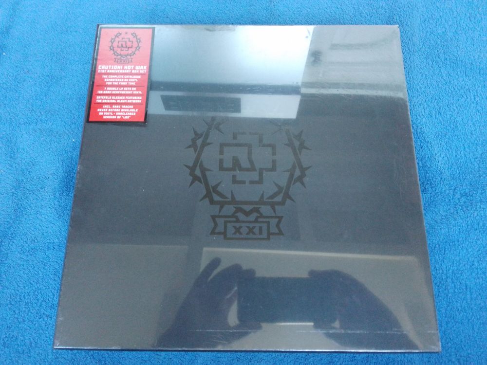 RAMMSTEIN - XXI BOX 14x12" OVP still sealed NUMBERED (Neu und ...
