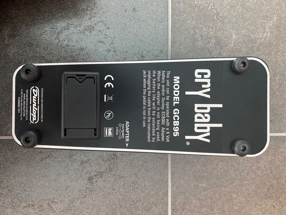 Dunlop Cry Baby Model GCB95 (Gebraucht) in für CHF 55 – mit Lieferung ...