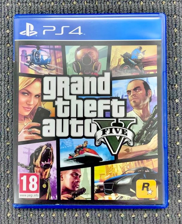 Sony PS4 GTA Grand Theft Auto Five (Gebraucht) in Schöftland für CHF 10 ...