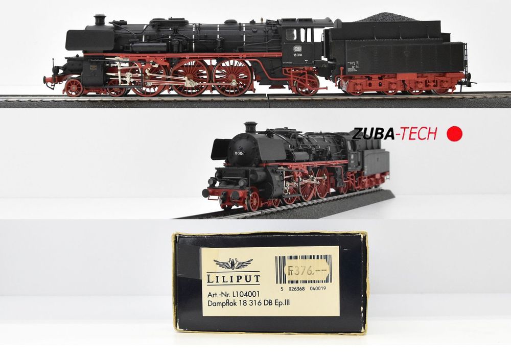 Liliput L104001 Dampflok BR 18.3 DB H0 GS Digital mit OVP (Gebraucht) in St. Gallen für CHF 173 ...