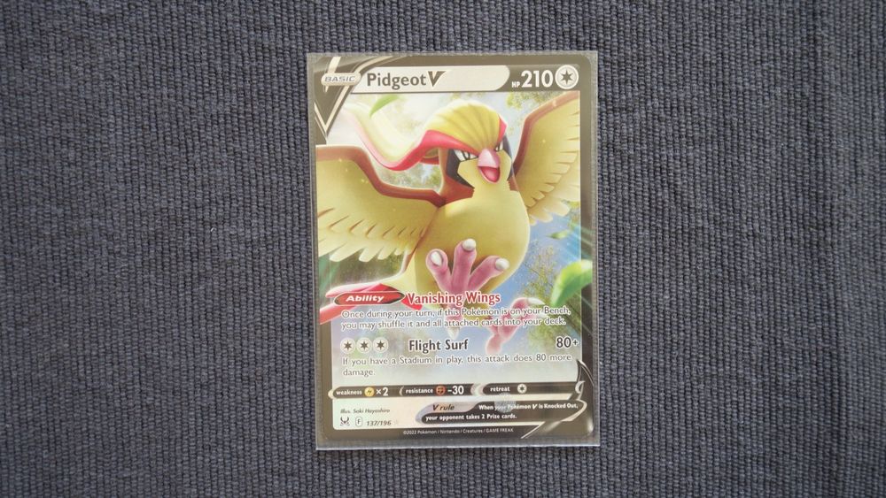 Pidgeot V Lost Origin (EN) | Kaufen auf Ricardo