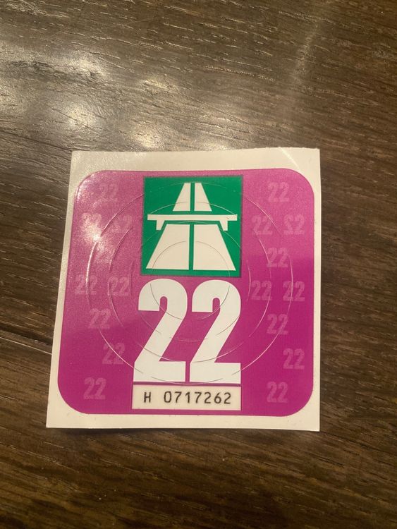 Autobahn viniette 2022 | Kaufen auf Ricardo