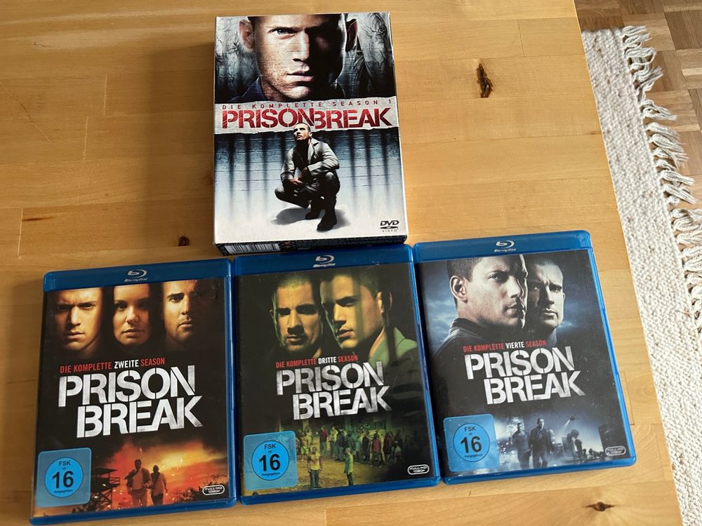 PRISON BREAK komplette Serie DVD Bluray spannende Serie (Gebraucht) in ...