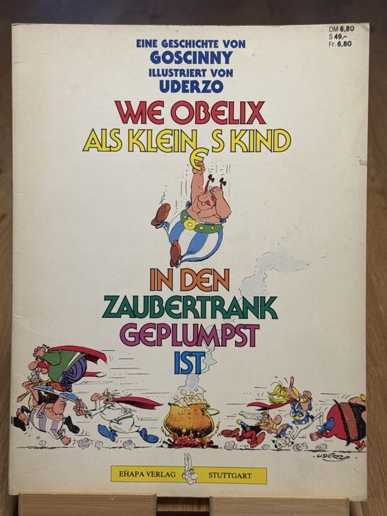 Asterix und Obelix: Wie Obelix als kleines Kind war! (Gebraucht) in ...