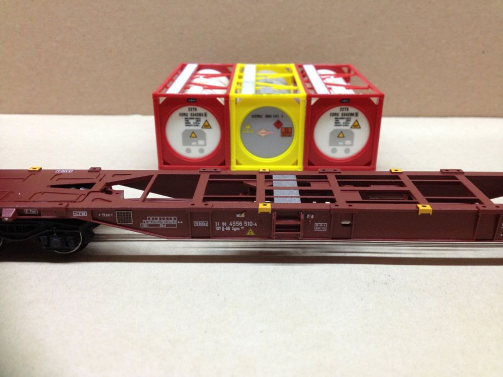 Märklin 47072 Containertragwagen "Eurotainer" DB AG, Ep. V (Neu (gemäss ...