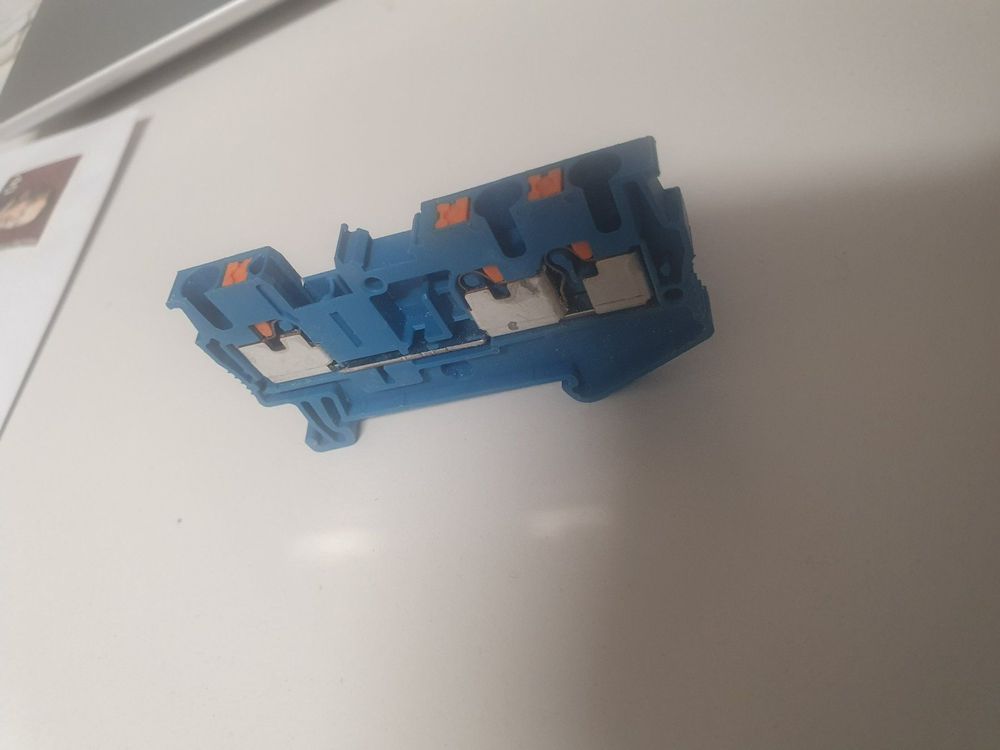 PHOENIX-CONTACT PT 2.5 TWIN Durchgangsklemme Tragschiene 3P (Neu ...