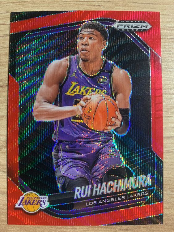 NBA Rui Hachimura RED WAVE Prizm Black 24/25 (Gebraucht) in Netstal für ...