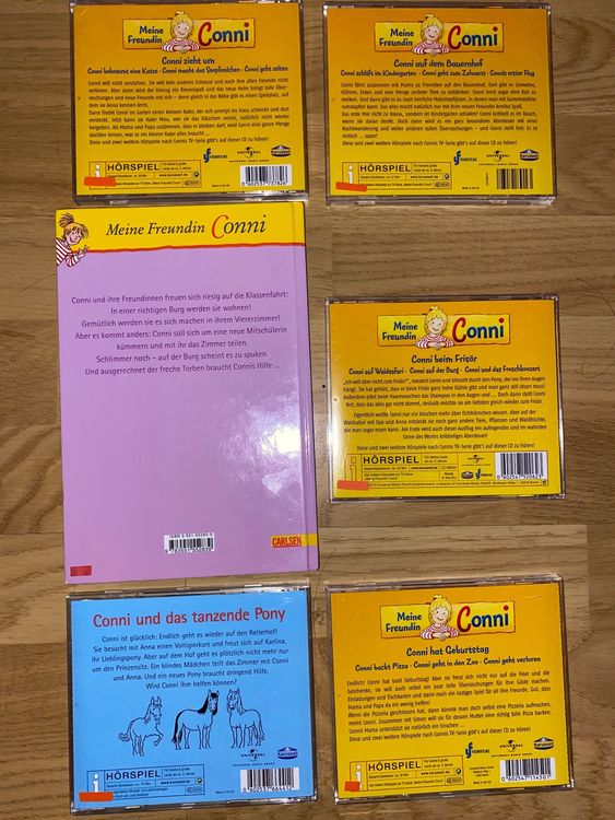 GROSSES CONNI SET MIT 5 CDS PLUS BUCH !!!!!!!!!!!! | Kaufen auf Ricardo