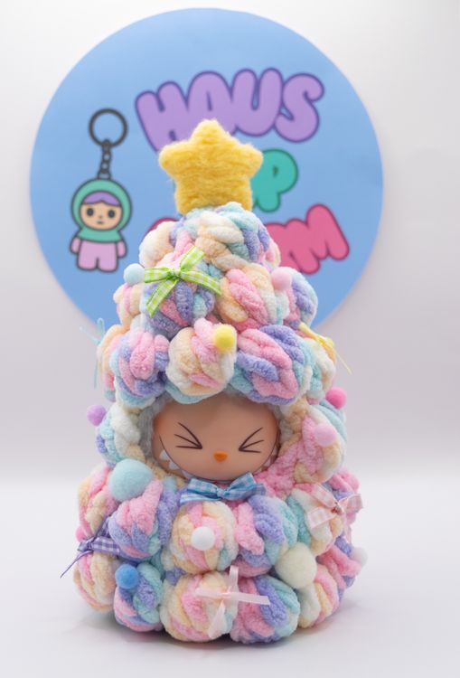 THE MONSTERS Labubu Christmas Tree Costume PASTEL V1 V2 V3 (Neu und ...