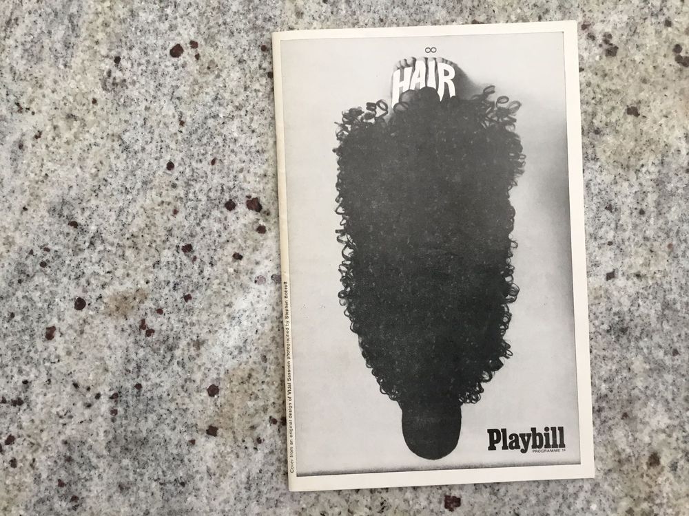 Original Programm vom Hair Musical London 1968/69 • Playbill (D ...