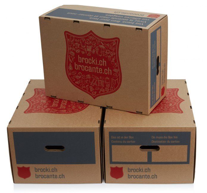 Zügelkisten Brockibox gross (Gebraucht) in Oberarth für CHF 20 – nur ...