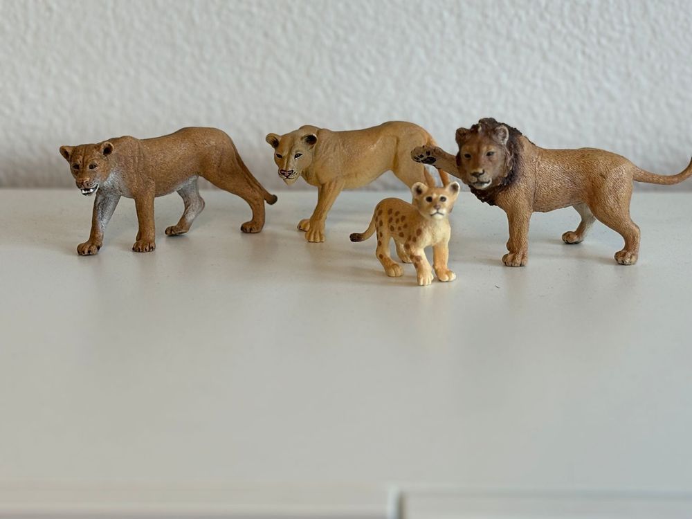 Schleich Löwe 4 Löwen | Kaufen auf Ricardo
