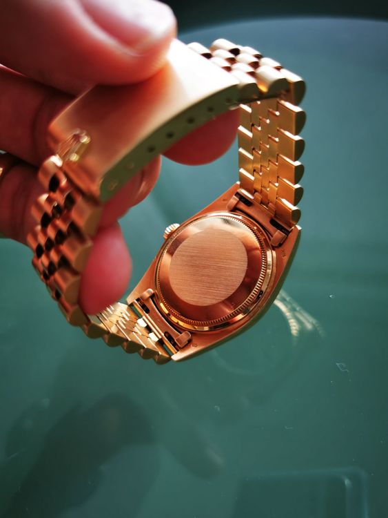 Rolex Datejust 1601/8 | 36mm | 18k Gold | CPO Box & Papier (Gebraucht ...