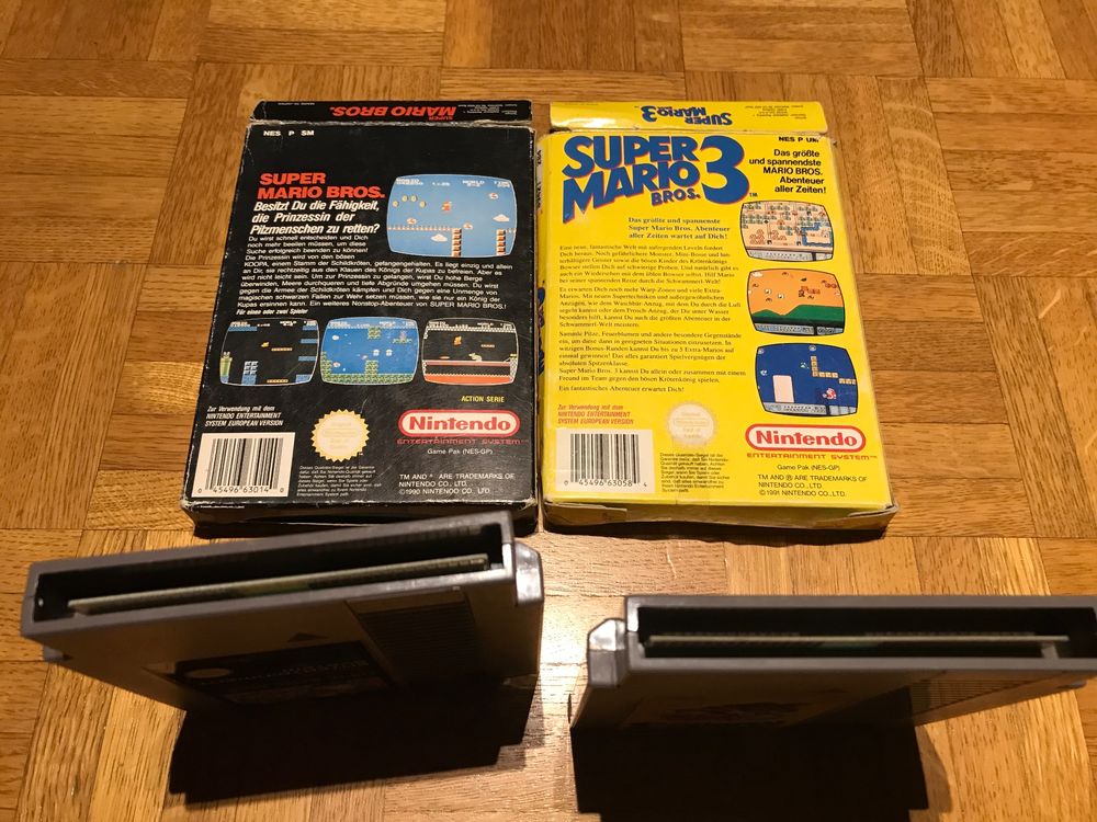 NES Super Mario Bros, Super Mario Bros 3 (Gebraucht) in Küssnacht am ...