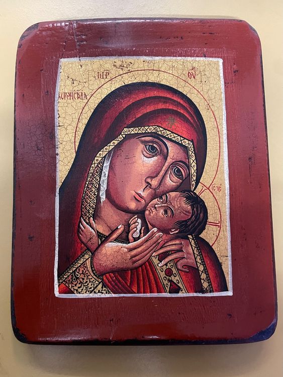 Holz Ikone (Gebraucht) in Schlieren für CHF 10 – mit Lieferung auf Ricardo kaufen