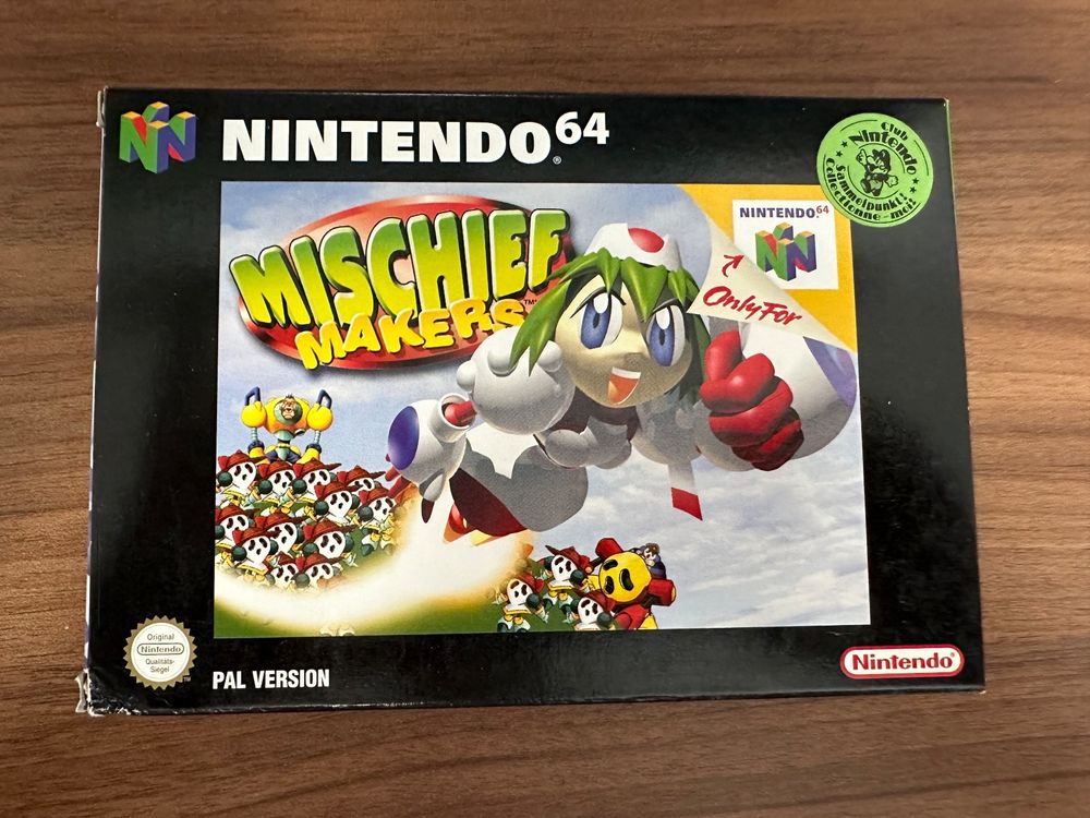 N64: Mischef Makers (von Treasure) mit OVP und Anleitung (Gebraucht) in ...