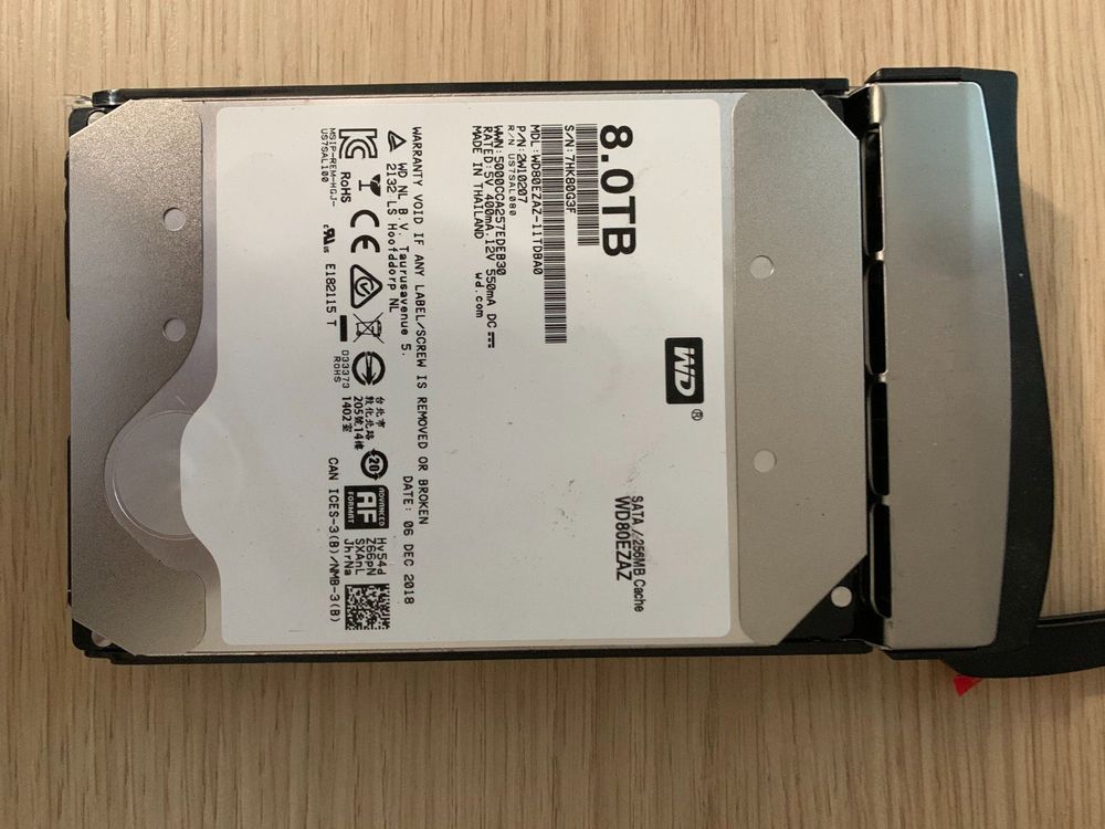 WD SATA 8TB - WD80EZAZ-11T | Kaufen auf Ricardo