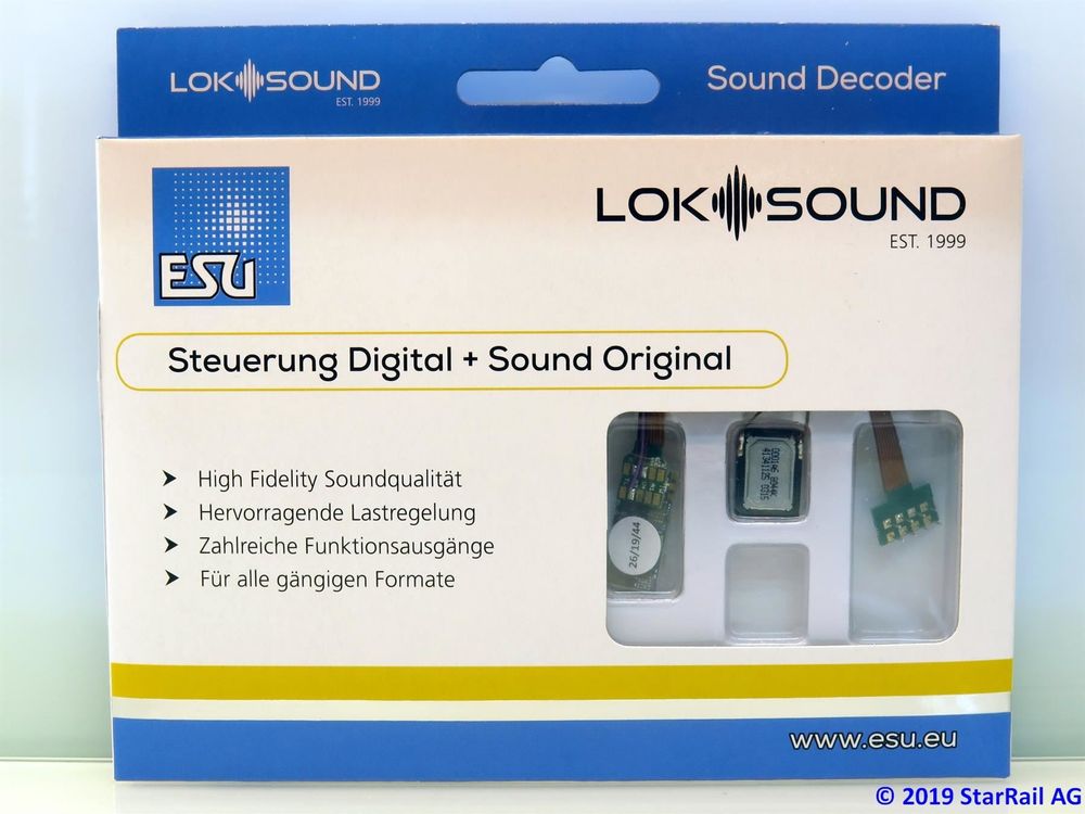 ESU 58810 LokSound 5 micro Next18 NEM652 (Neu und originalverpackt) in Ennetbaden für CHF 122 ...