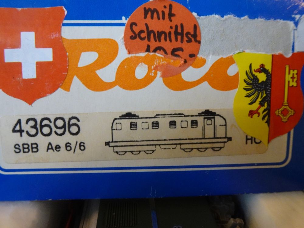 Roco 43696 SBB Ae 6/6 "GENEVE" H0 GL/int 54 (Gebraucht) in Winterthur ...