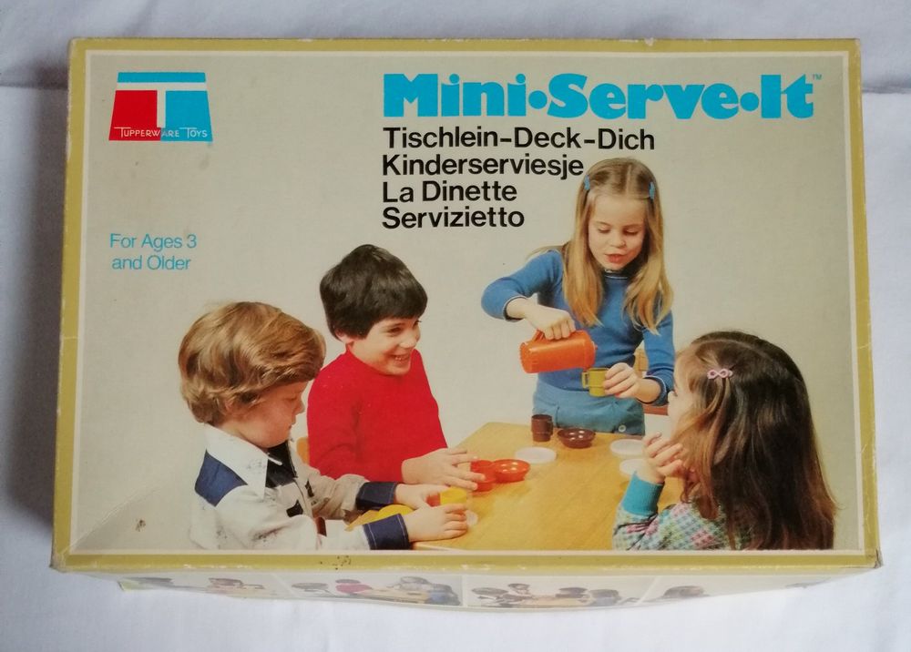 Tupperware Mini-Serve Kinderservice 1979 (Gebraucht) in Oberriet SG für ...