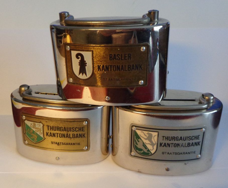 3 x sparkasseli 2 x TG + 1 x BS (Gebraucht) in Arbon für CHF 30 – mit ...