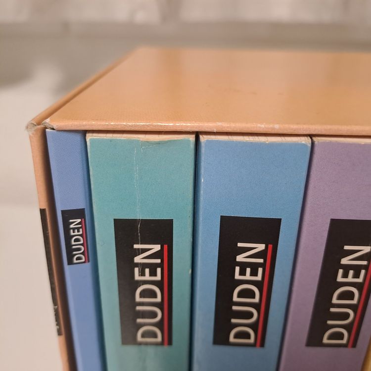 DUDEN Abiturwissen Buchreihe inkl. Kartonbox und CD (Gebraucht) in ...