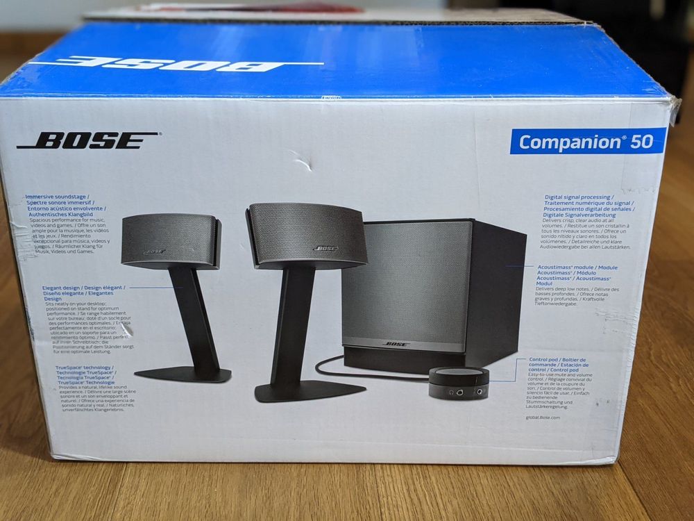 BOSE Companion 50 Soundsystem | Kaufen auf Ricardo