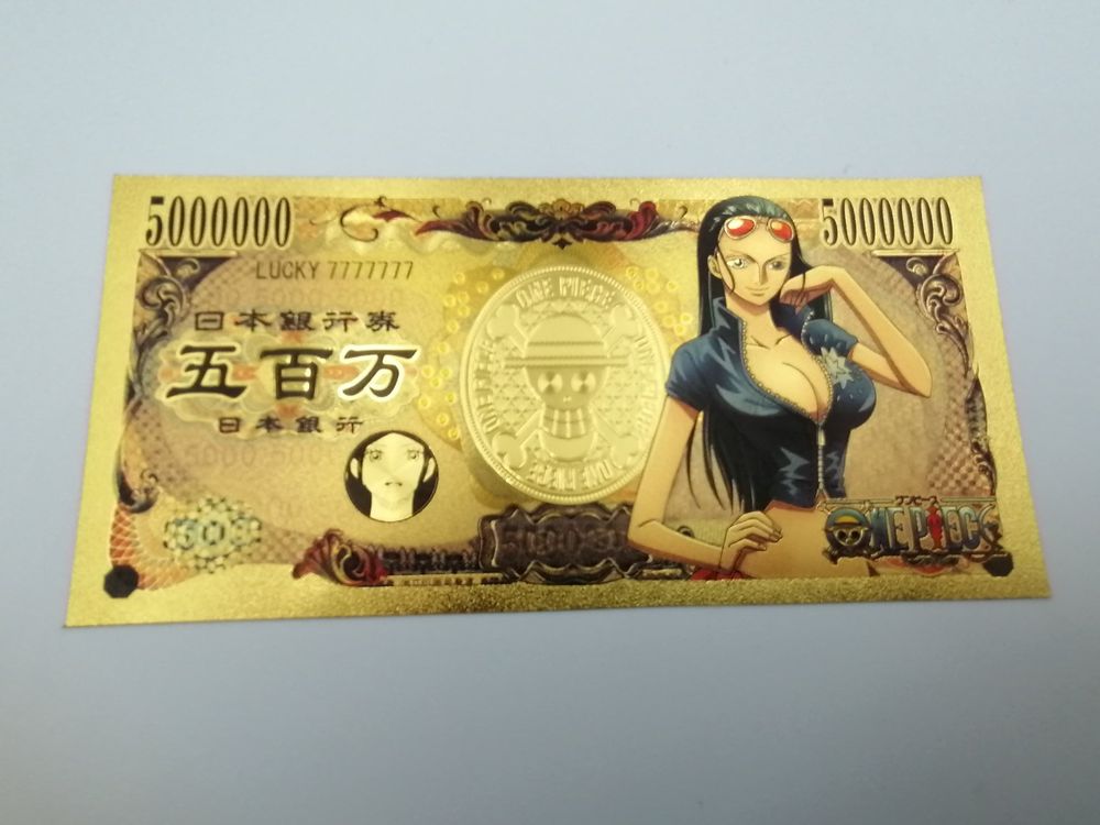 ♦One Piece♣ Anime Gold Banknote | Kaufen auf Ricardo