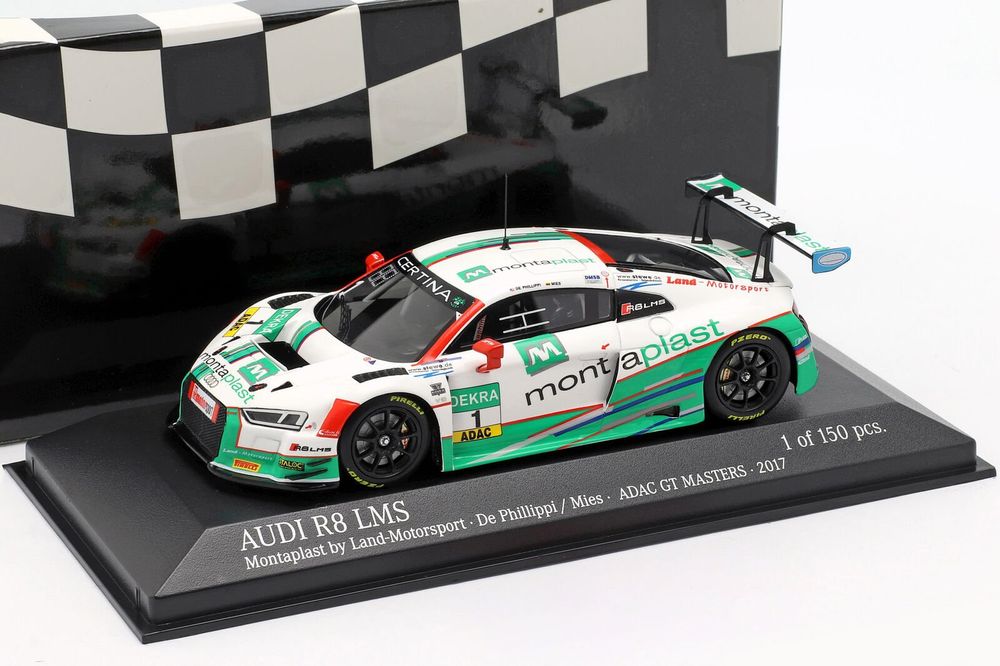 Audi R8 LMS #1 ADAC GT Masters 2017 1/43 PMA NEU ltd. | Kaufen auf Ricardo