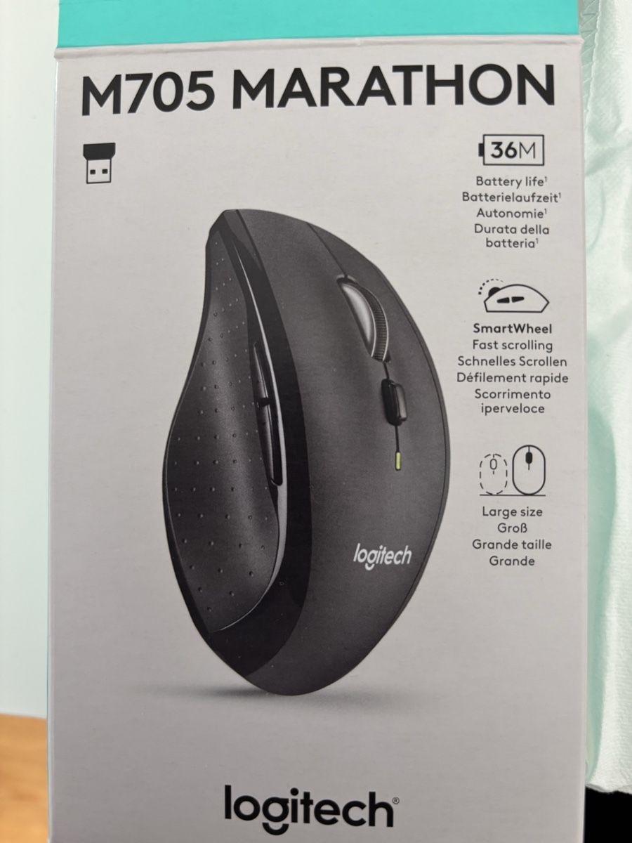 Logitech M705 Marathon Wireless Mouse - Great Condition! (Gebraucht) in ...