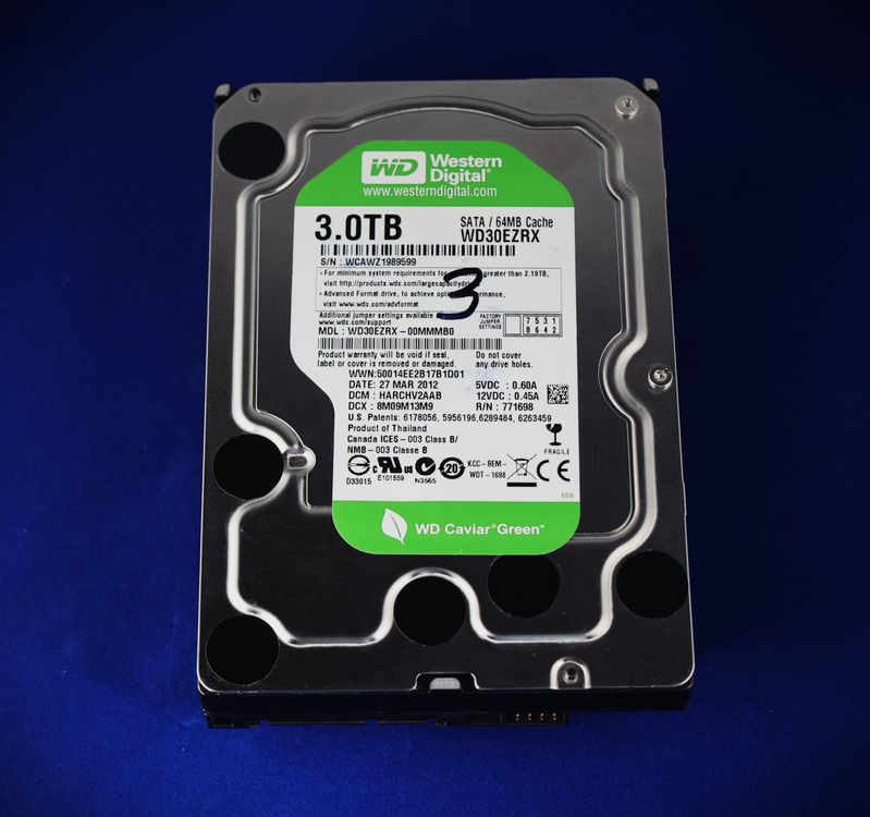 WD Caviar Green 3.0TB, SATA, (WD30EZRX) | Kaufen auf Ricardo