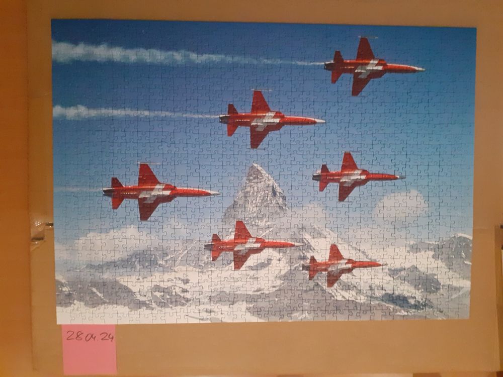 Patrouille Suisse Puzzle Ravensburger 1000 er (Gebraucht) in Niederwil AG für CHF 6.95 – mit ...