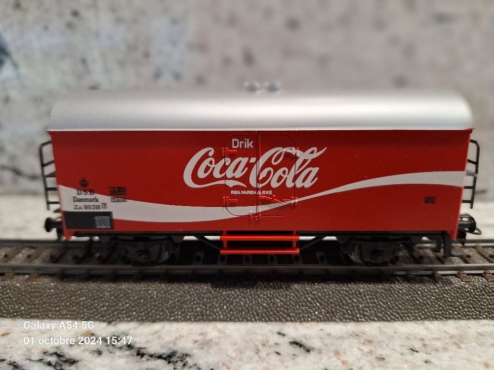 Märklin HO. Wagon Coca-Cola, série spéciale DSB (Neu (gemäss Beschreibung)) in Saxon für CHF 130 ...