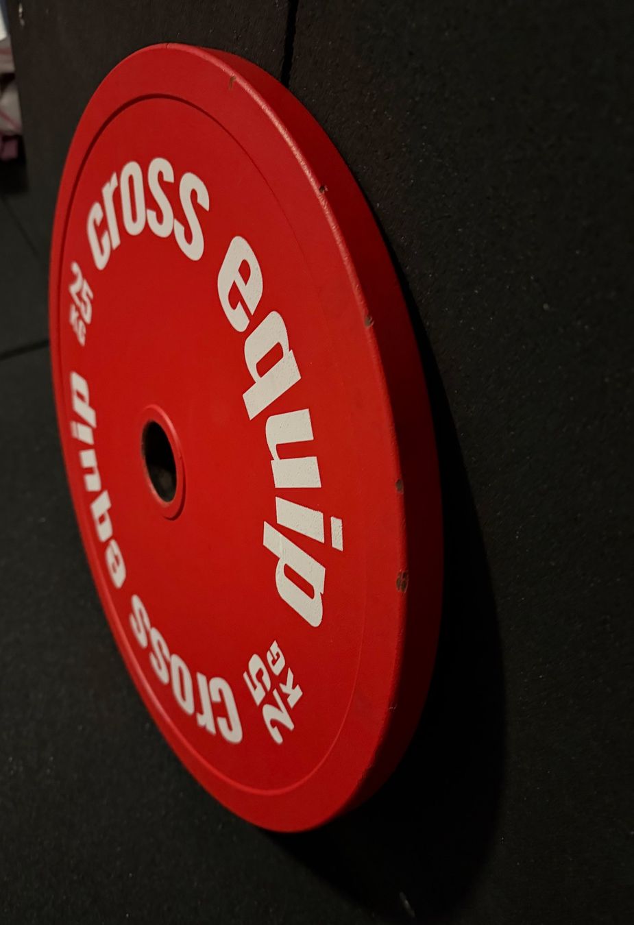 25 kg Calibrated Powerlifting Plates – Cross Equip (Set of 2 (Gebraucht ...