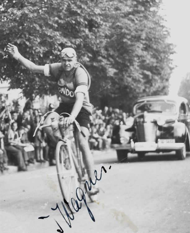 JOSEf WAGNER, TdS-Sieger 1941, Originalunterschrift (Gebraucht) in Rafz ...