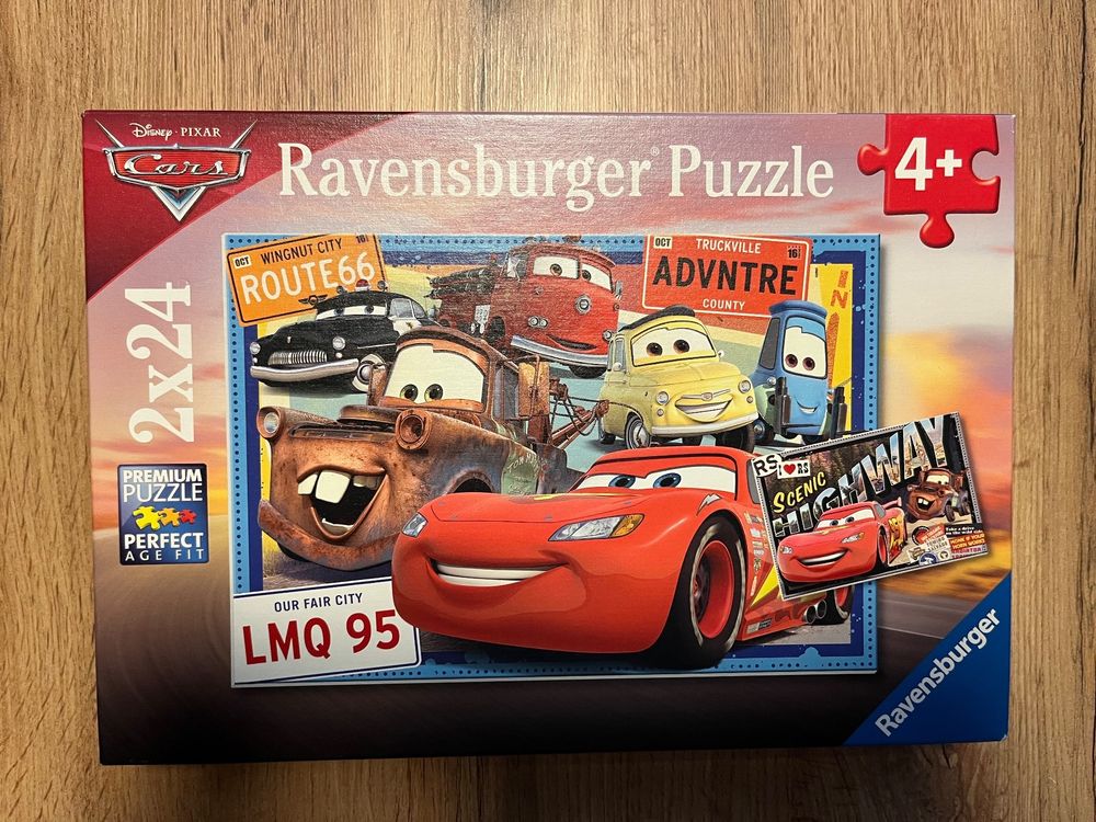 Ravensburger Cars Puzzles, 2x 24 Teile | Kaufen auf Ricardo