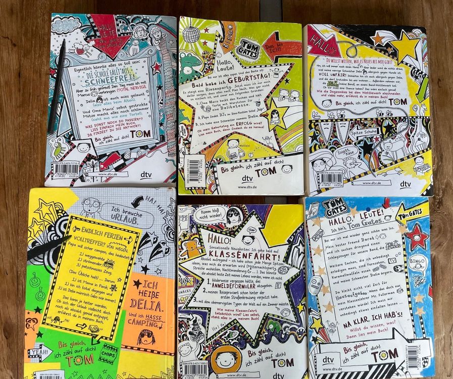 Kinder-Jugendbücher: TOM GATES Comic 6x | Kaufen auf Ricardo
