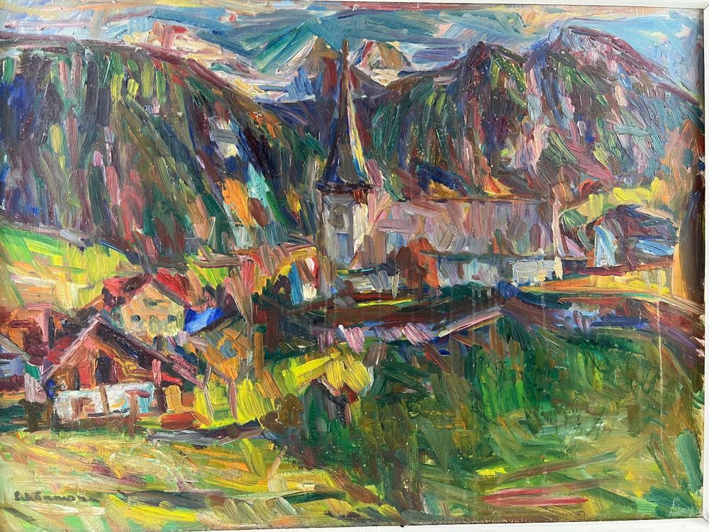 Erwin Schönmann (1906-1999) Grosser Gemälde (Gebraucht) in Neuhausen am Rheinfall für CHF 180 ...